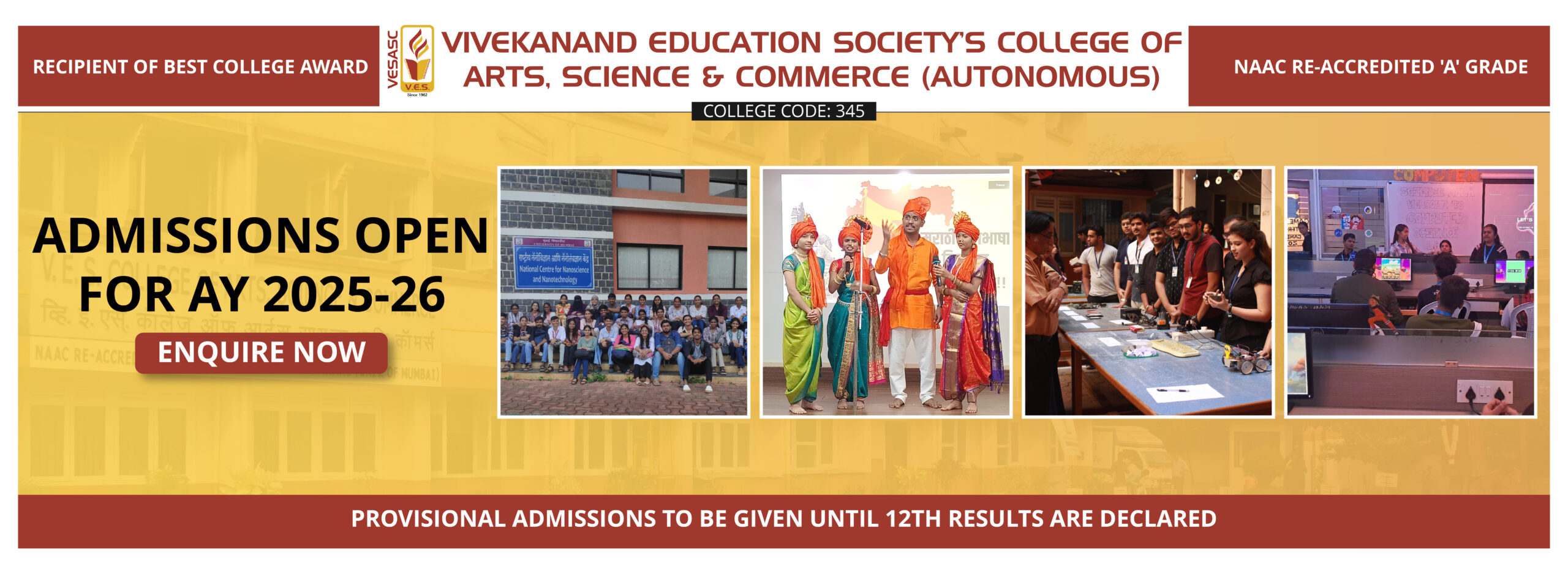 VES College of Arts, Science & Commerce (Autonomous) - Vivekanand ...